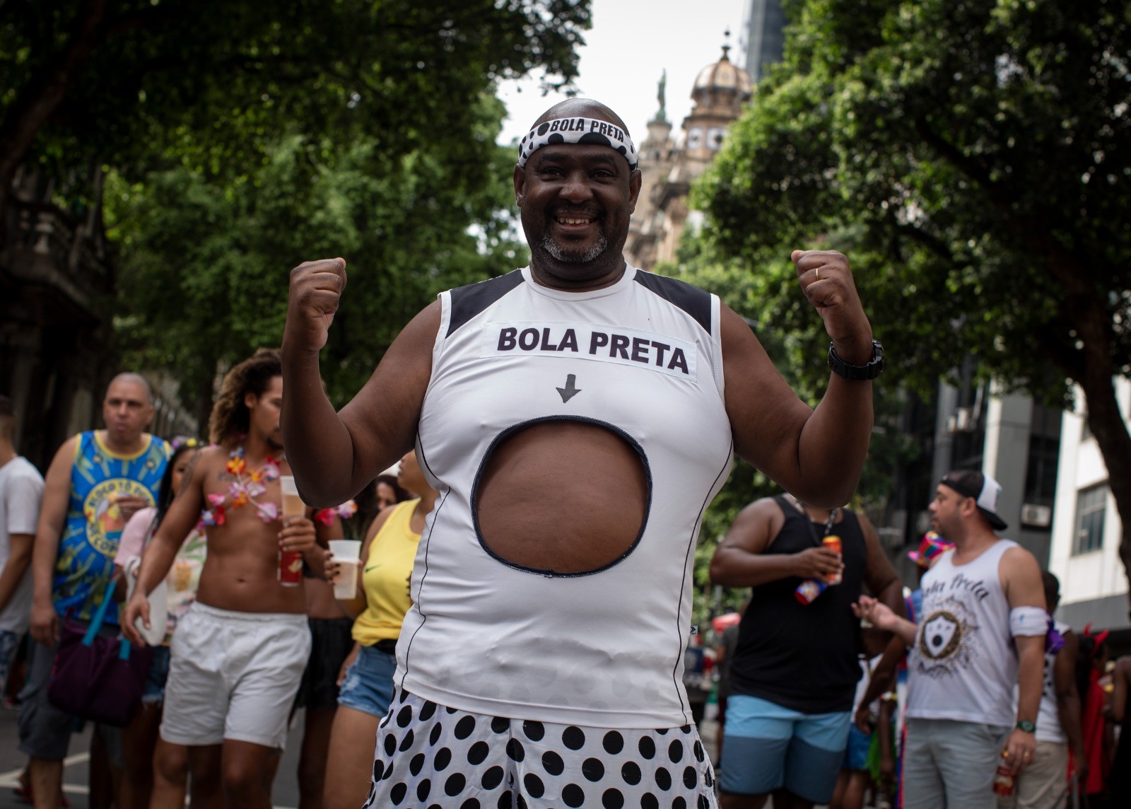 A beleza nos detalhes do Cordão da Bola Preta