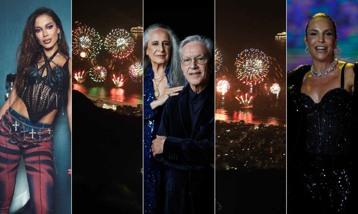 Réveillon: saiba onde assistir ao 'Show da Virada' de Copacabana na TV