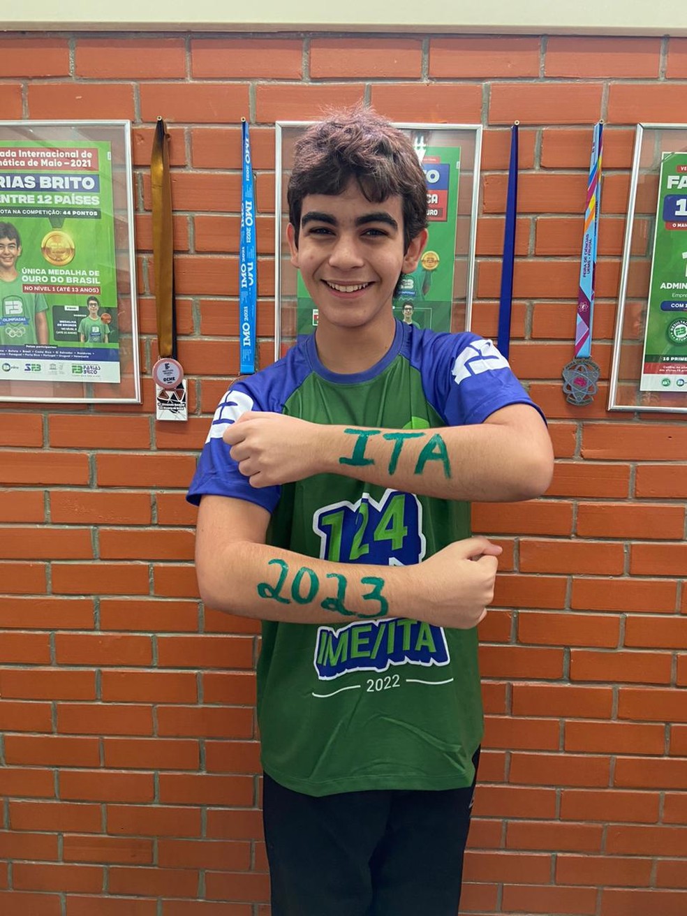 'Mais me motivava do que me assustava', diz estudante que bateu recorde ...