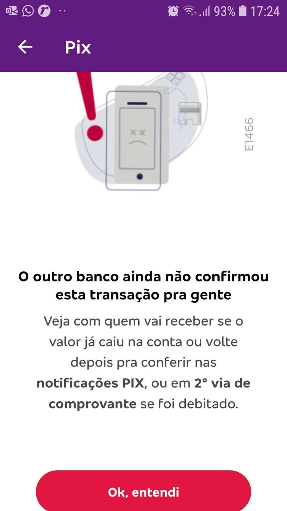 Usuários do Nubank relatam problemas para usar o Pix