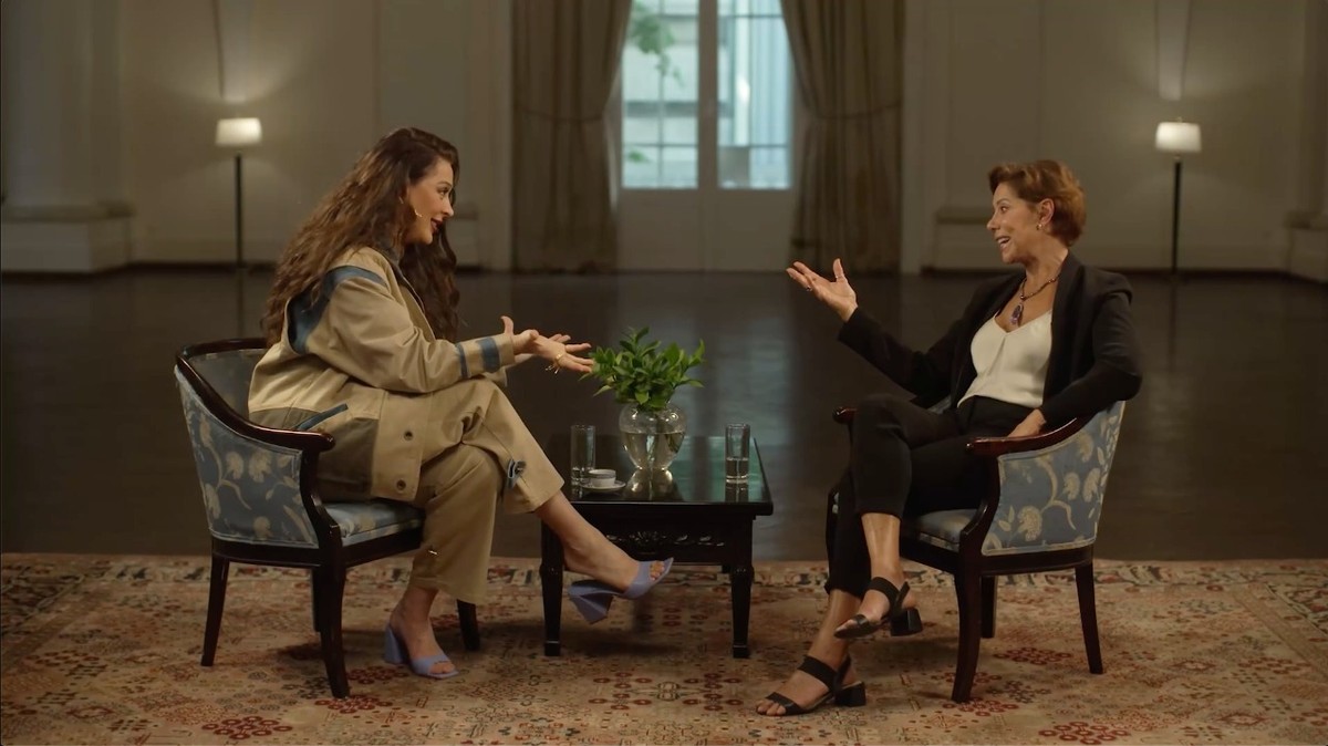 Claudia Raia revela curiosidade de 'Terra nostra' em entrevista com ...