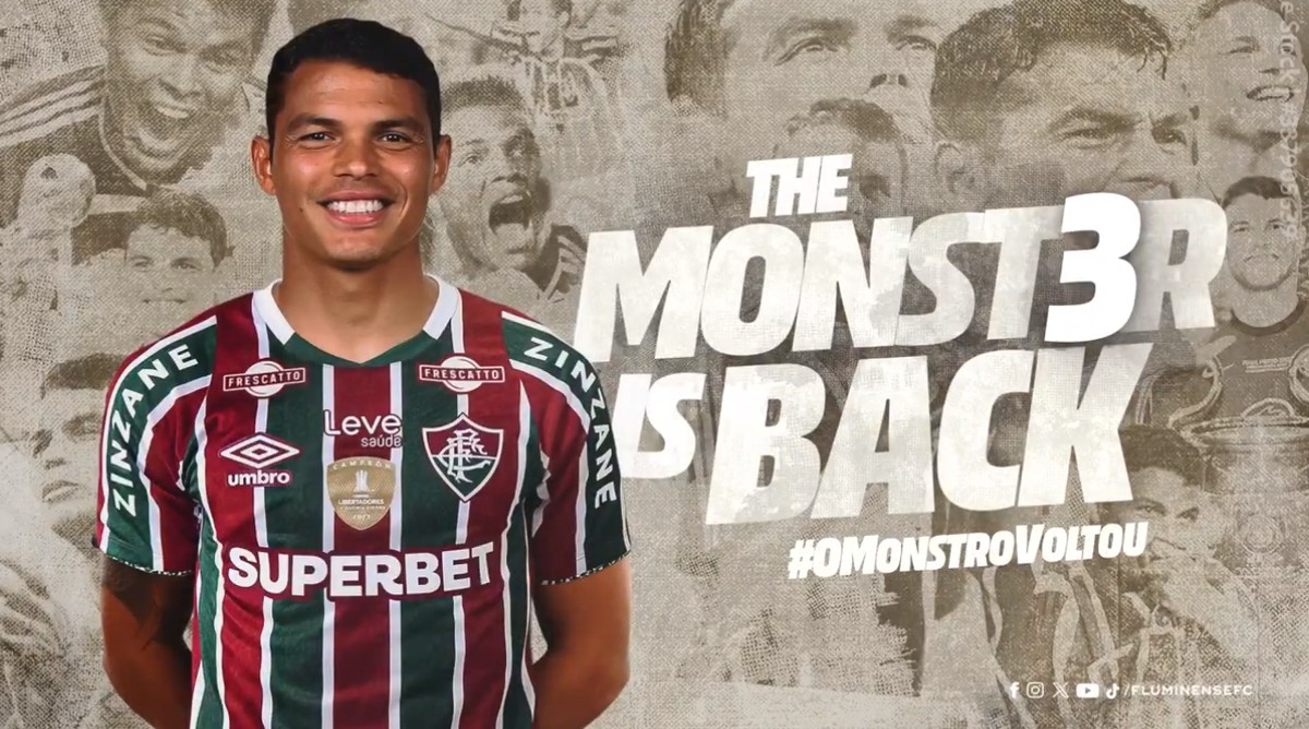 Em vídeo, Thiago Silva se declara ao Fluminense em retorno: 'Nunca ...