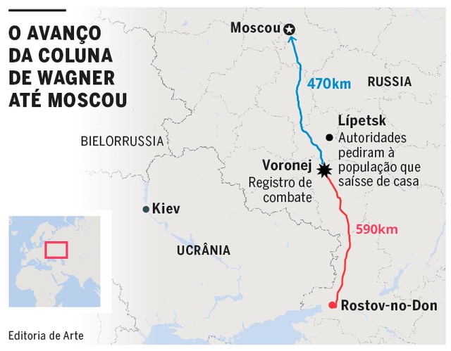 General da Rússia sabia de planos de rebelião do Grupo Wagner, diz ...