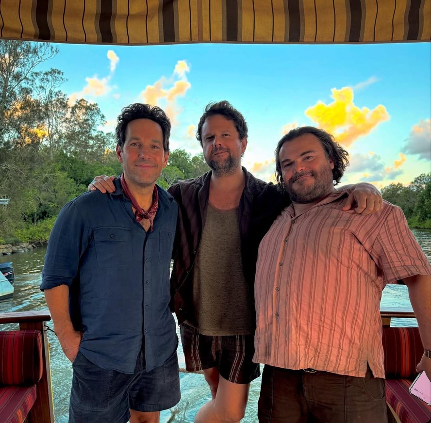 Selton Mello se despede das filmagens de 'Anaconda' com Paul Rudd e ...