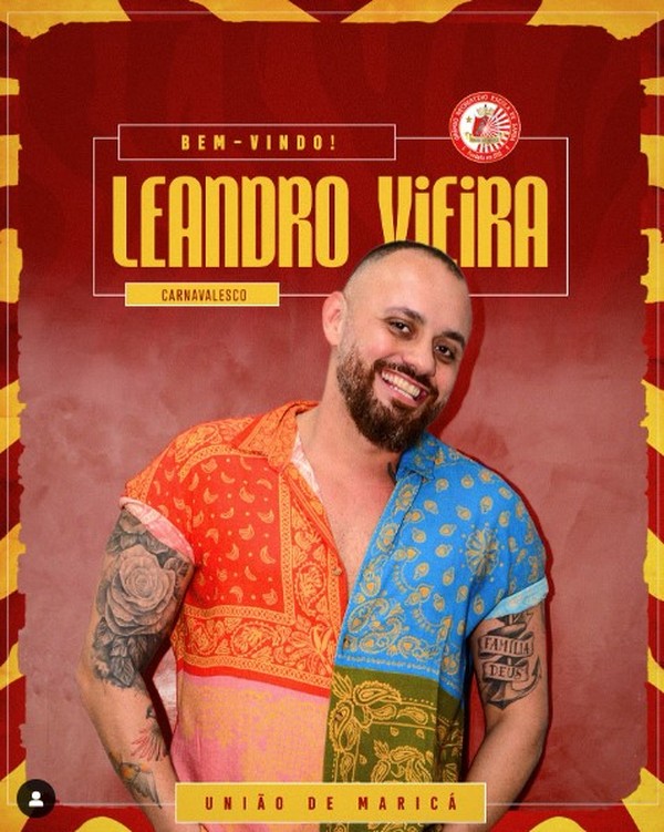 União de Maricá terá o carnavalesco Leandro Vieira no carnaval 2025
