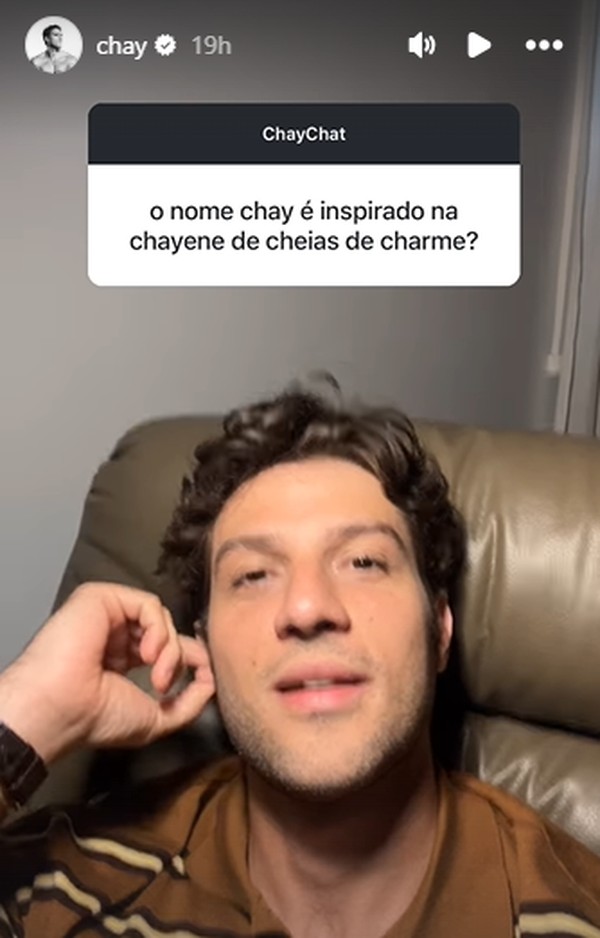 Homenagem a Chayene de 'Cheias de Charme': Chay Suede faz piada nas ...