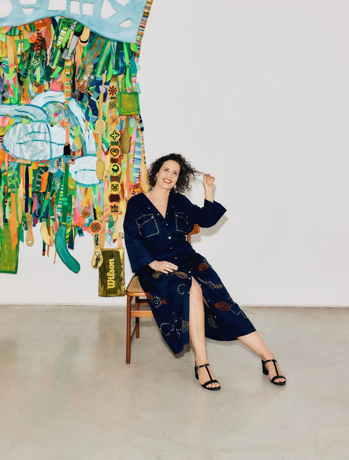 Expoente da Geração 80, Leda Catunda revisita trajetória e abre ...