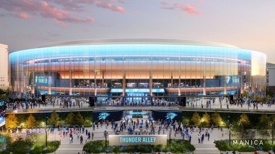 Oklahoma City Thunder anuncia nova arena futurística de R$ 5 bilhões ...