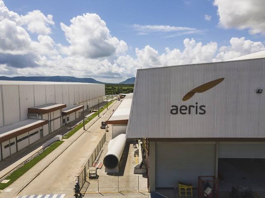 Vento a favor sopra na Aeris Energy