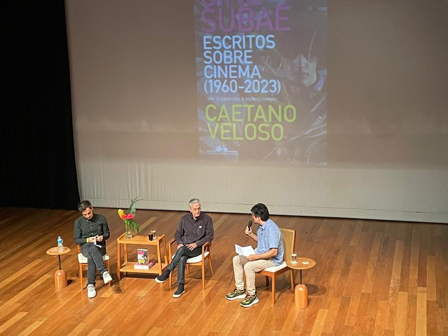 Caetano Veloso fala sobre relação com o cinema em lançamento de livro ...