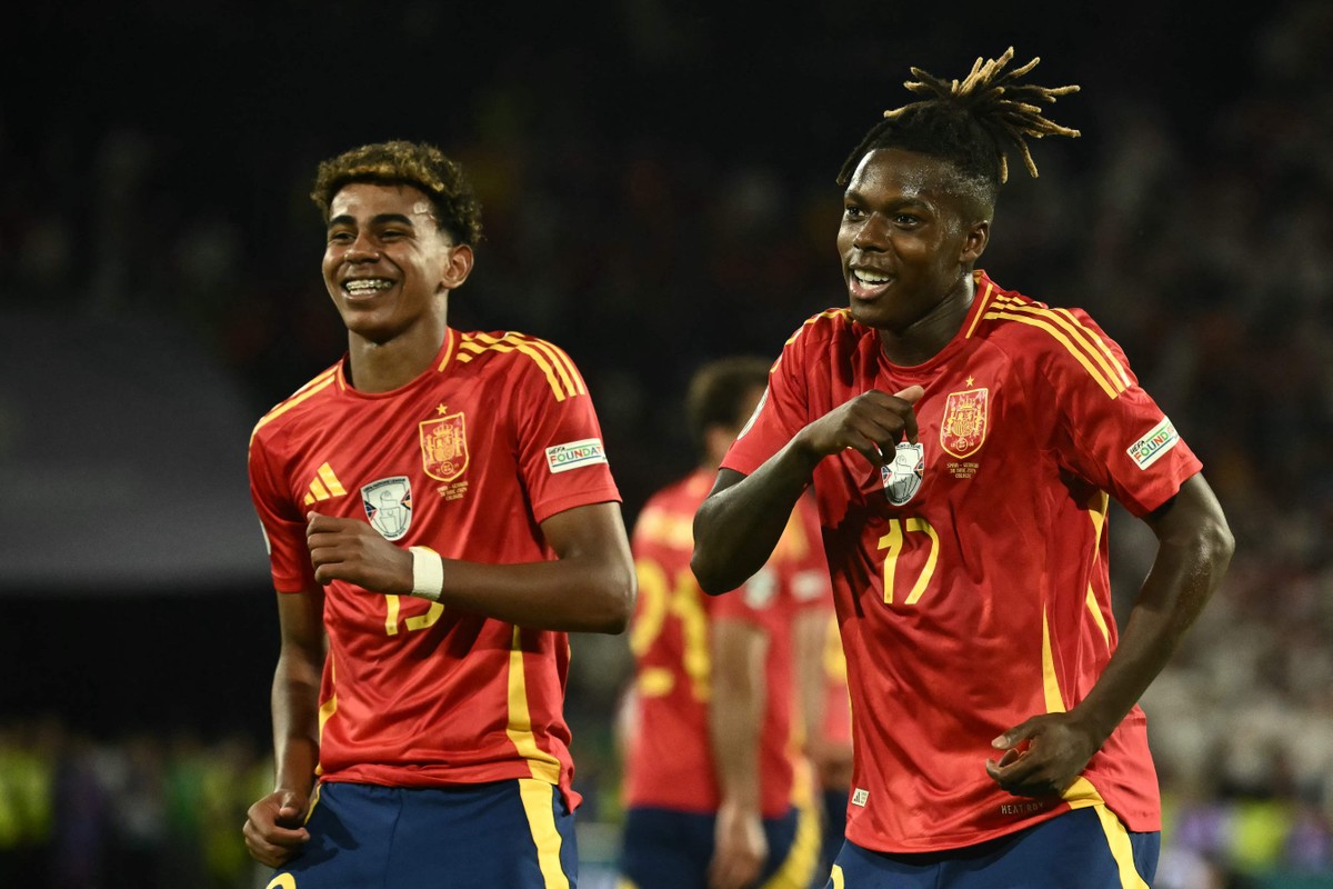 Destaque da Espanha, Lamine Yamal curte músicas brasileiras: 'Eu e Nico ...