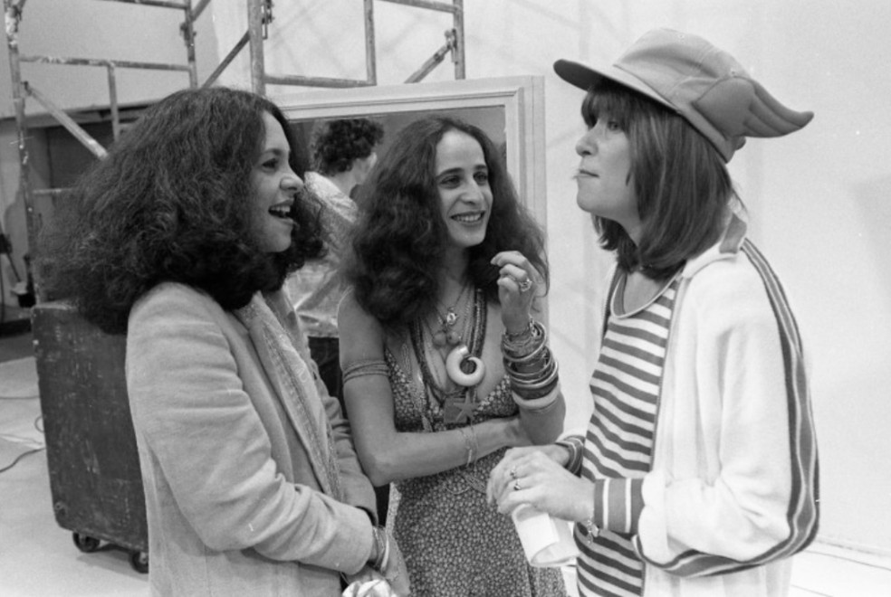 Rita Lee com Gal Costa, Bethânia, Fafá de Belém, Regina Duarte e outras ...