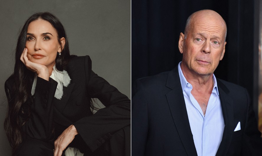 Demi Moore desabafa sobre o ex, Bruce Willis: 'Difícil ver alguém tão vibrante e forte mudar ...