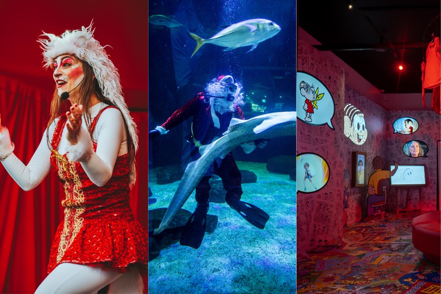 Peças de Natal, Turma da Mônica no CCBB, Papai Noel no AquaRio: o que ...