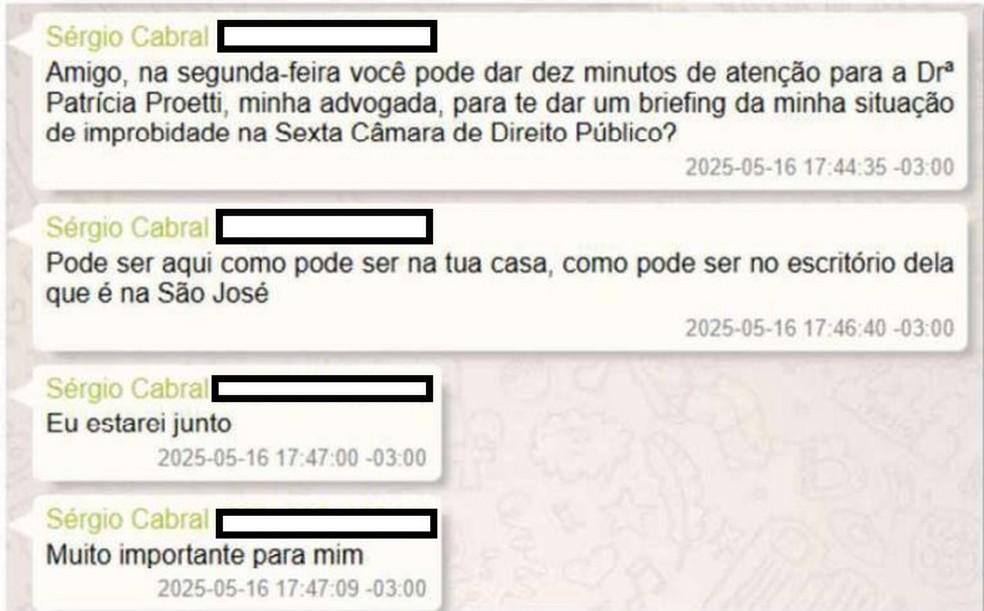 Cabral pediu ajuda a Bacellar para que intercedesse em processo na ...