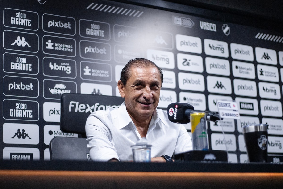 Ramón Diáz elogia atuação do Vasco em vitória sobre o Grêmio: 'Fizemos ...