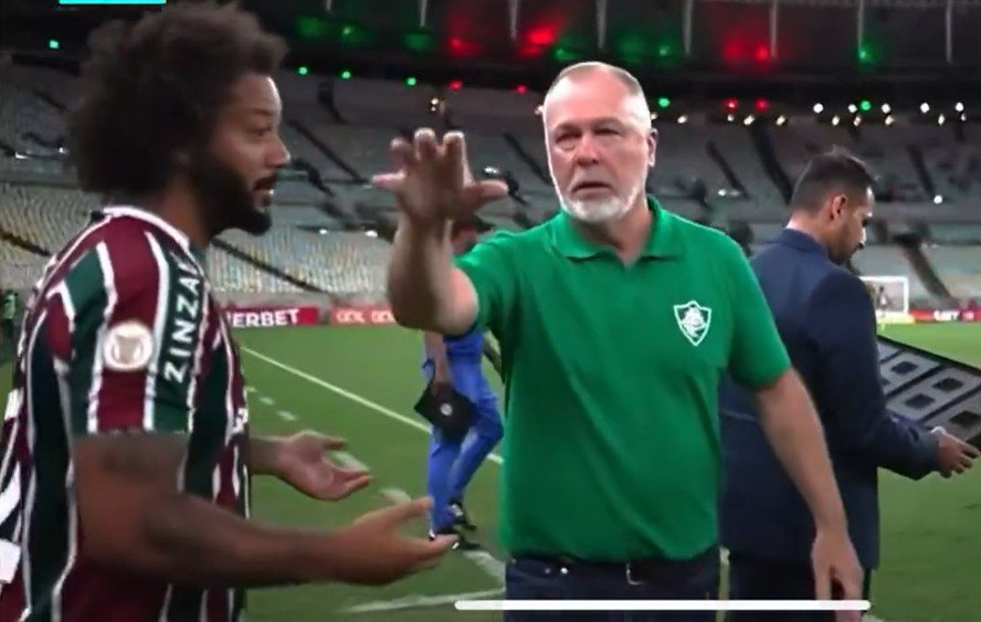 Mano Menezes relembra saída de Marcelo do Fluminense e diz que episódio na beira do campo 'não ...
