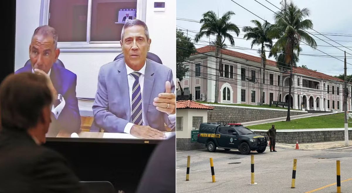 Braga Netto está preso há seis meses em cela especial dentro de unidade ...