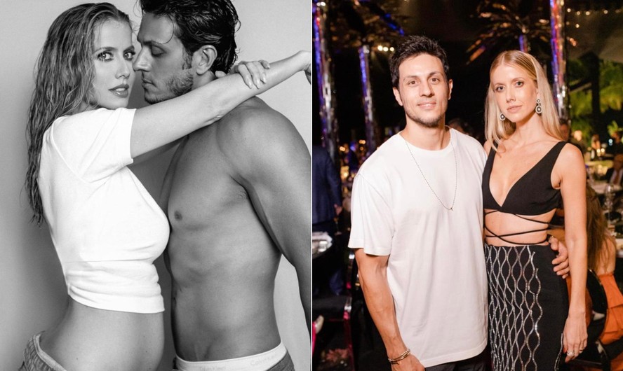 Gabriela Prioli comemora oito anos de relacionamento com o DJ Thiago Mansur