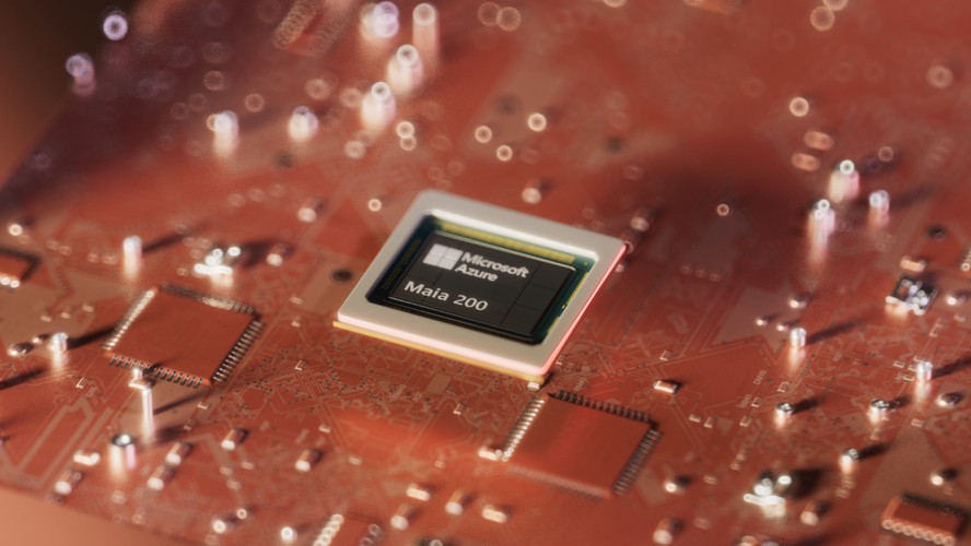 Microsoft lança chip de IA após meses de atraso na produção