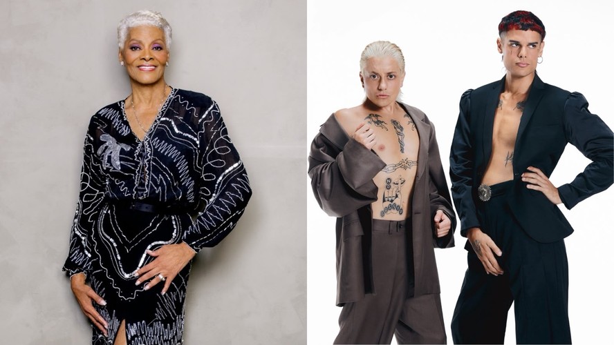 Dionne Warwick, Ca7riel & Paco Amoroso, Mariah Carey... veja lista com ...