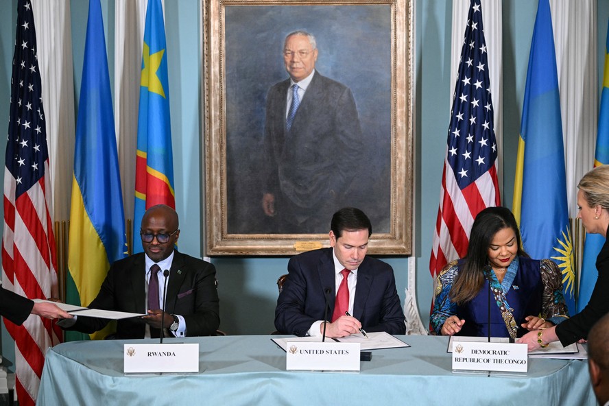 Ruanda e República Democrática do Congo assinam acordo em Washington para encerrar conflito