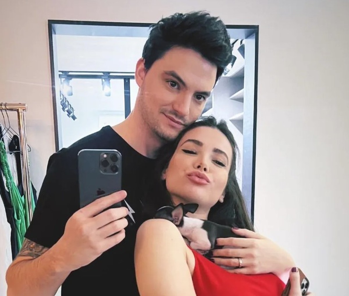 De namorada nova, Felipe Neto terminou com ex Bruna Gomes por telefone ...