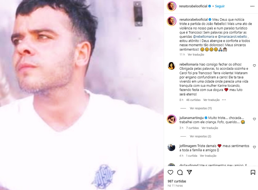 João Rebello: polícia afirma que ex-ator mirim foi morto por engano, na ...