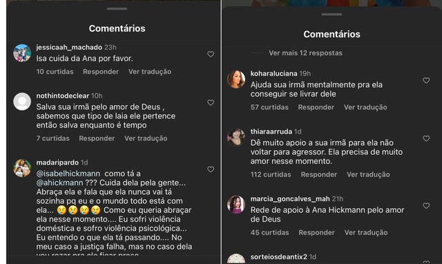 Internautas pedem para que Isabel Hickmann ajude a irmã, Ana Hickmann ...