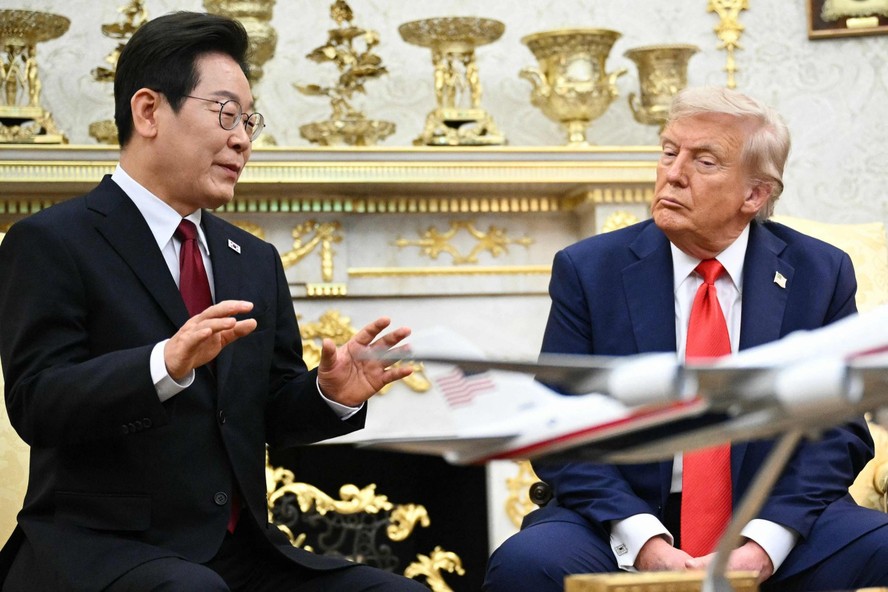 Trump surpreende presidente da Coreia do Sul e diz que estuda encontro ...