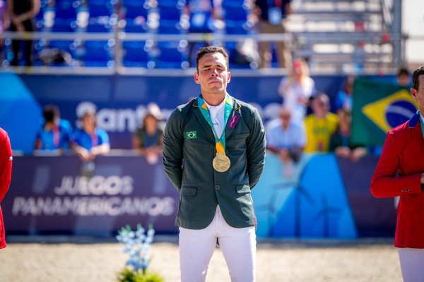 Sem égua de ouro em Santiago-2023, Stephan Barcha compete no Rio