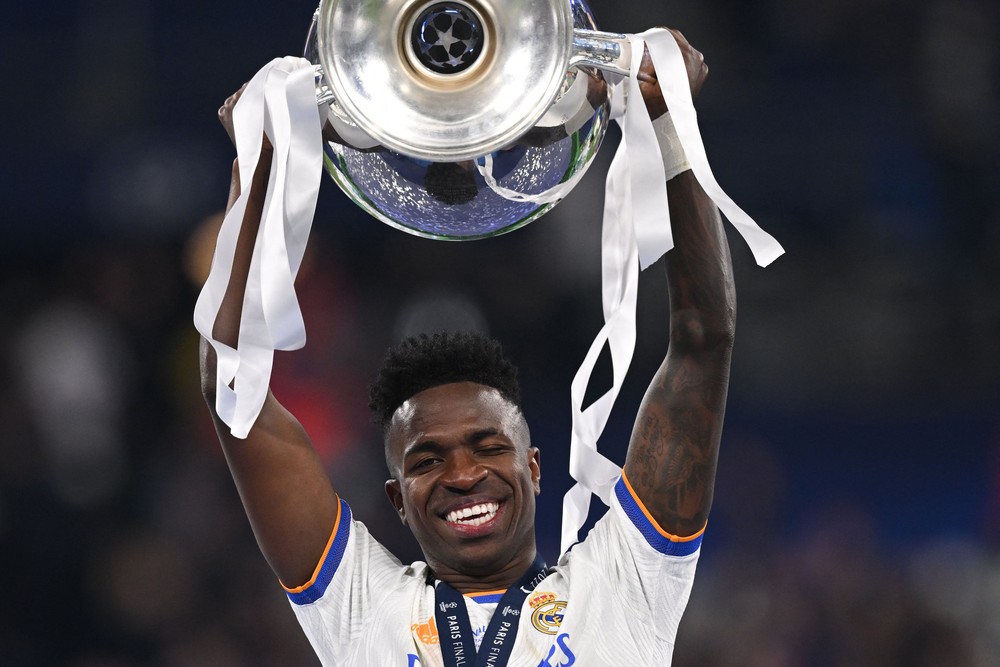 Vini Jr é eleito pela Uefa o melhor jovem jogador da Liga dos Campeões ...