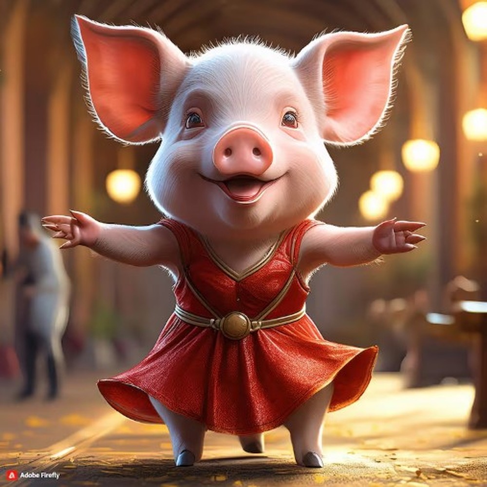 Inteligência artificial mostra como Peppa Pig seria na vida real