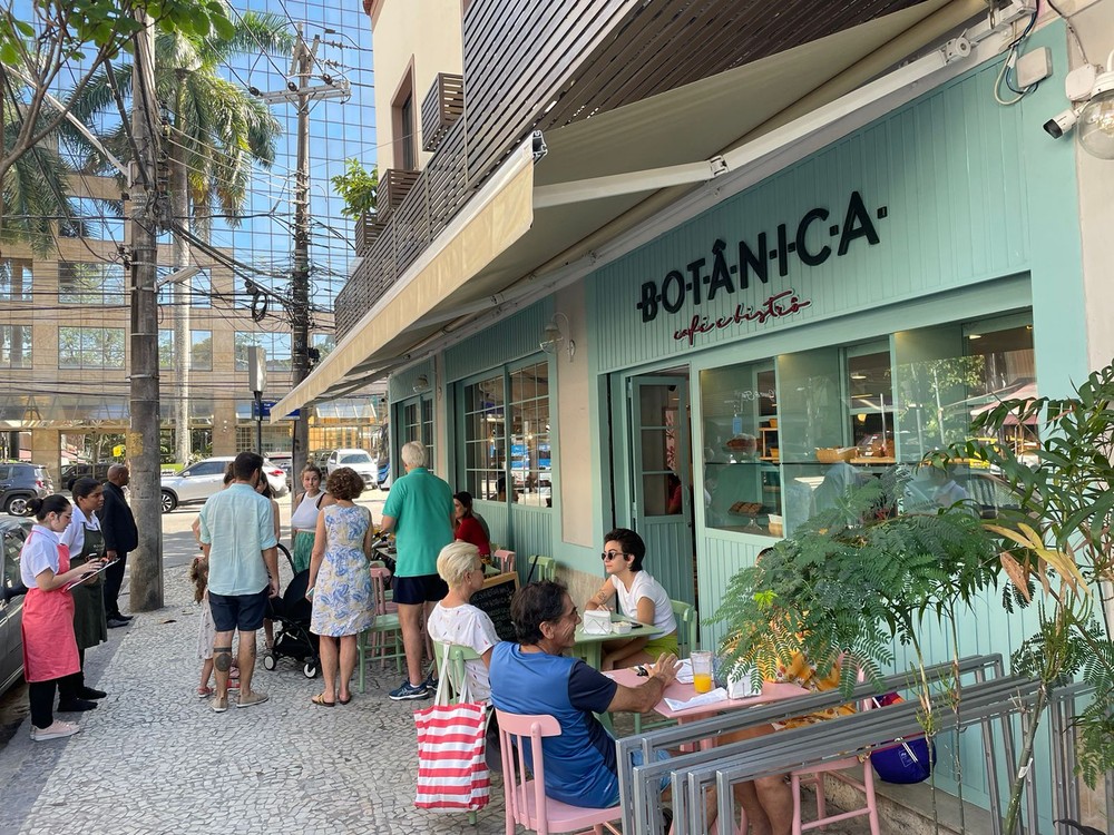 Menu com tomates de origem no Babbo; o quarto Botânica Bistrô ...