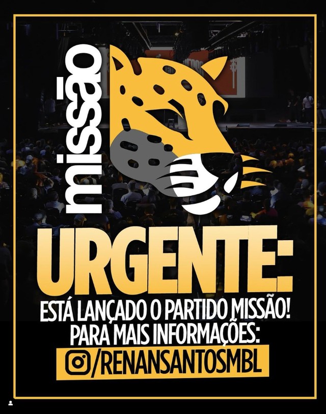 MBL anuncia em congresso nome do partido que deseja criar, o 'Missão'