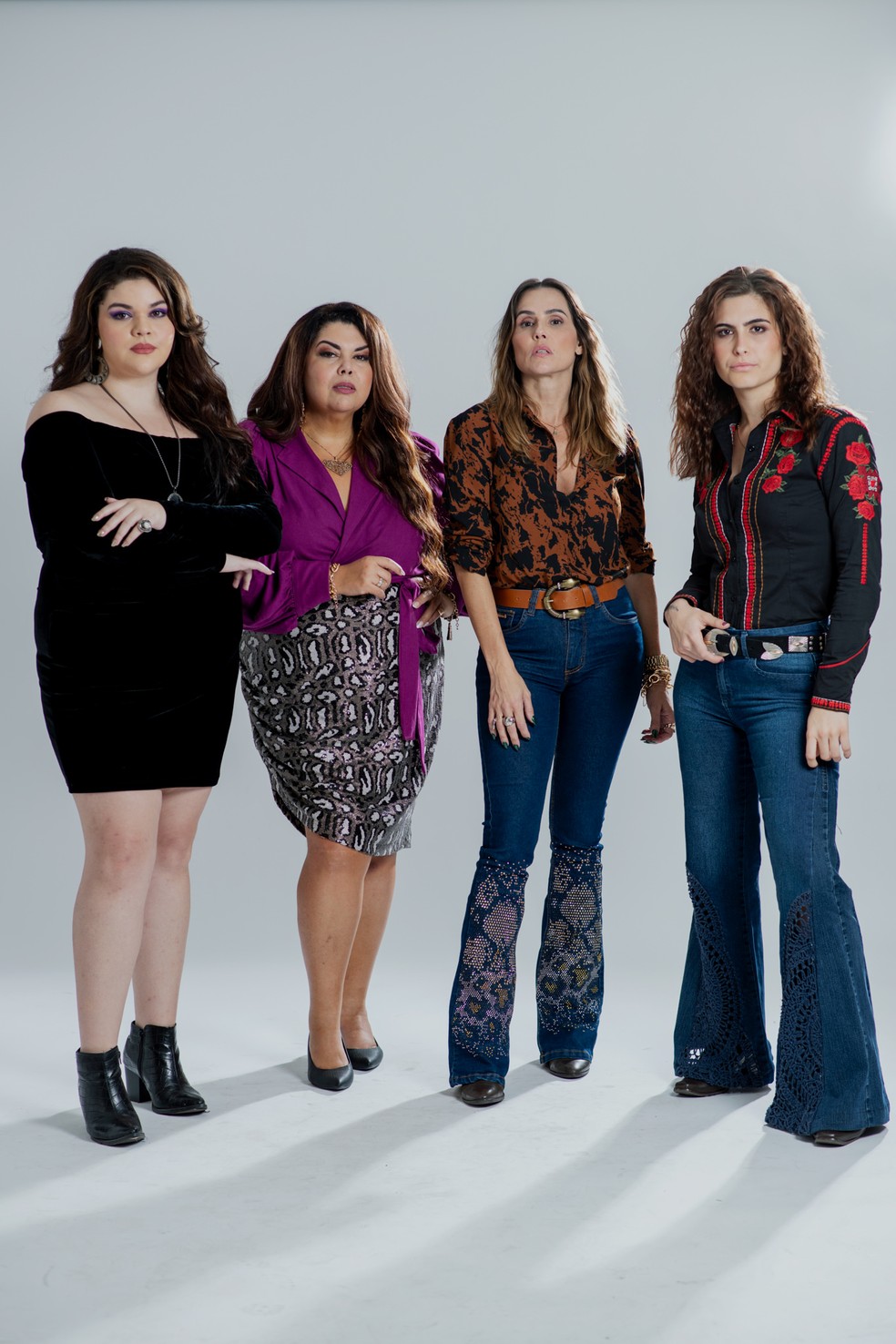 Filhas de Fabiana Karla e Cláudia Abreu, Laura Simões e Maria Maud ...