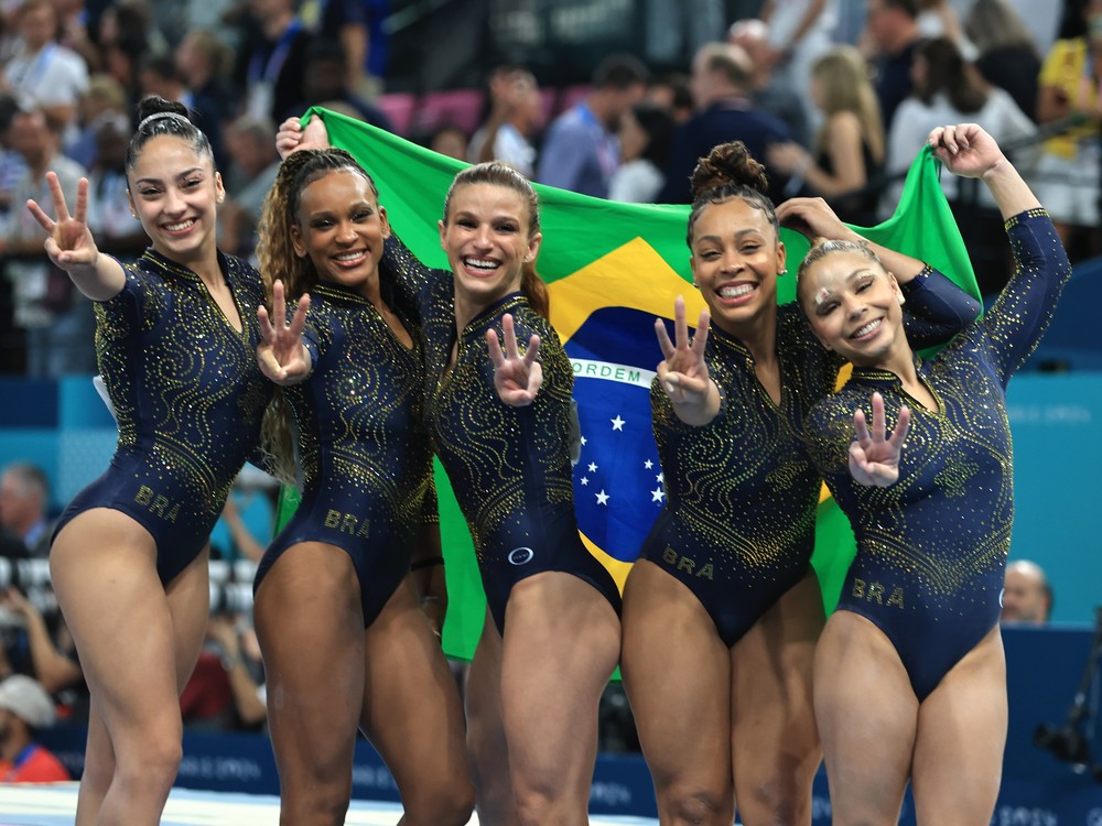Olimpíadas de Paris-2024: Ginástica artística do Brasil conquista ...