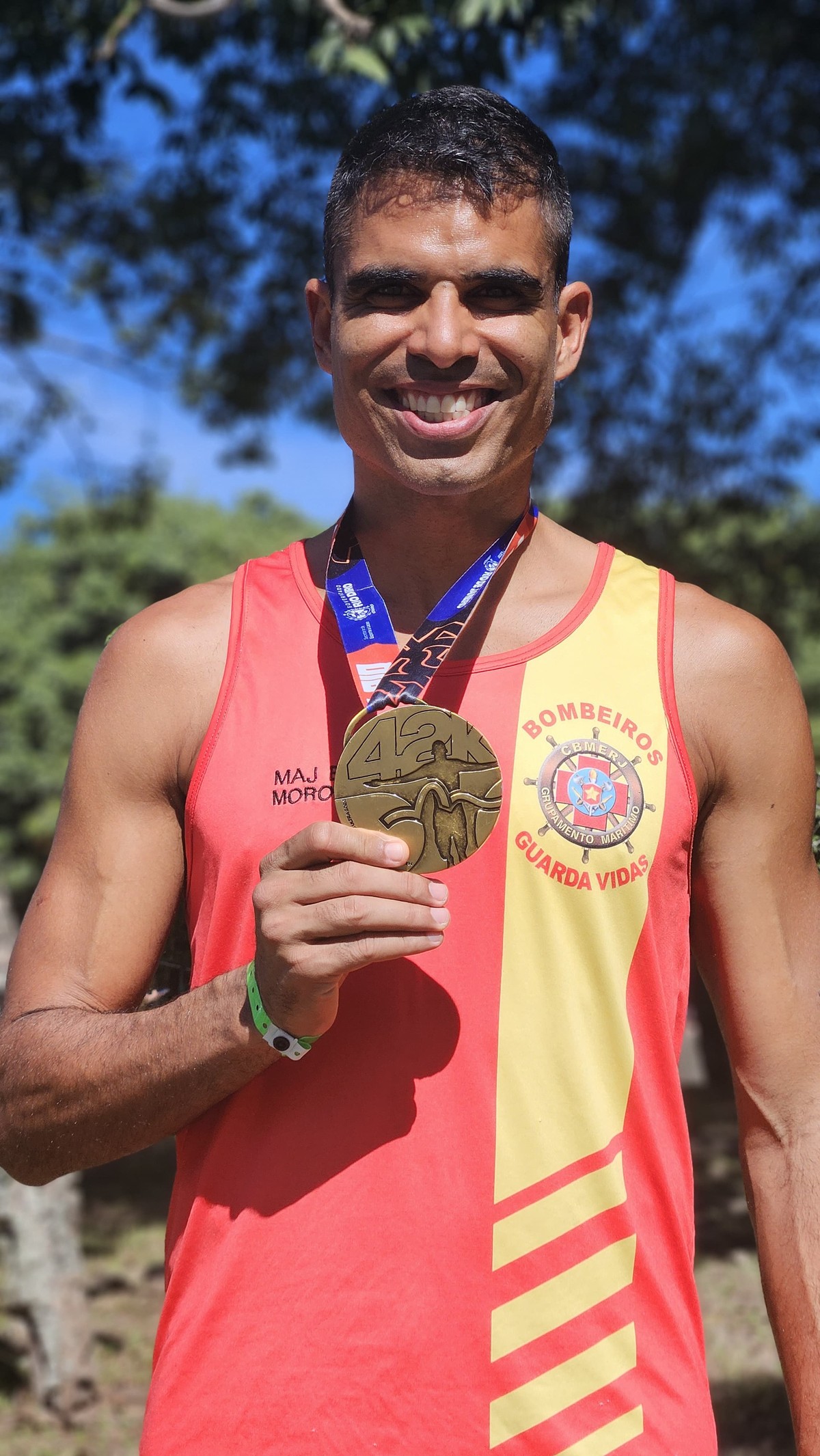 Guarda-vidas é o 1° colocado geral amador da Maratona do Rio