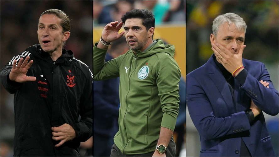 Filipe Luís, Abel Ferreira e Thiago Nunes são indicados ao prêmio de melhor técnico de clubes do ...