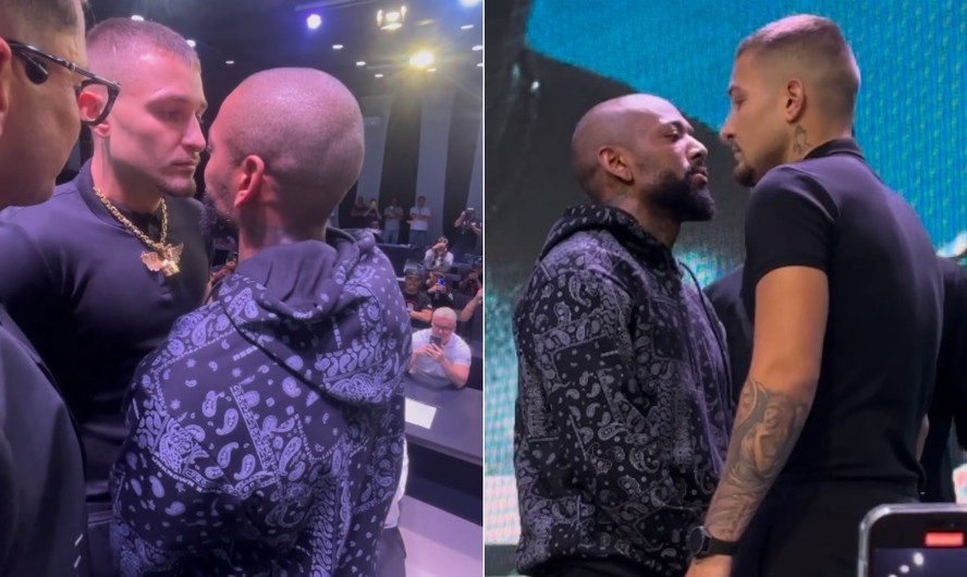 Entre treinos e provocações, Nego do Borel e MC Gui trocam farpas antes ...