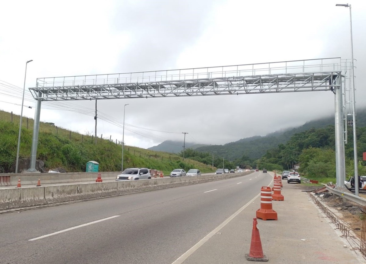 Pedágio automático será implementado até março na Rodovia Rio-Santos