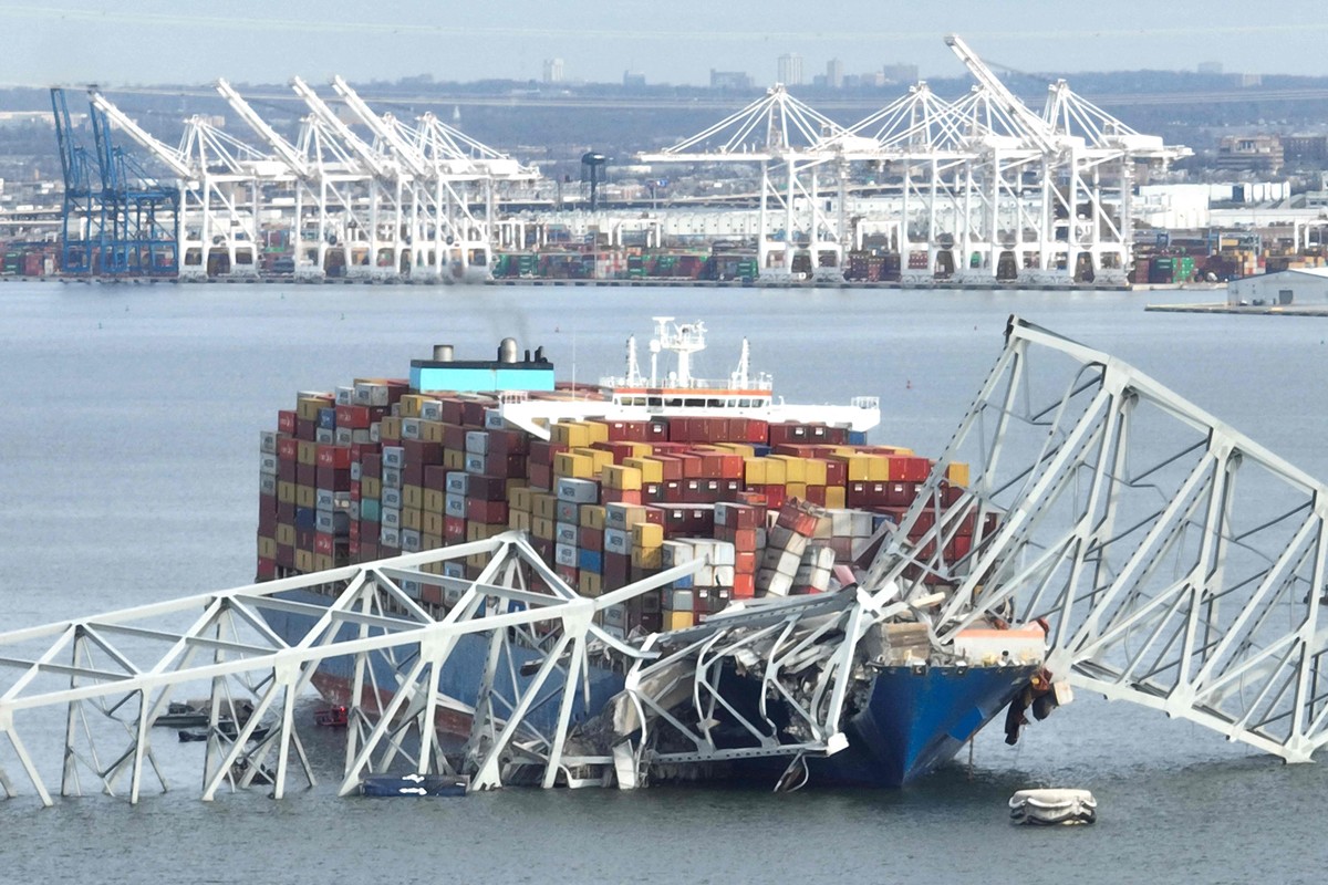 'Dali desgovernado': ponte destruída nos EUA afeta 155 mil empregos ...