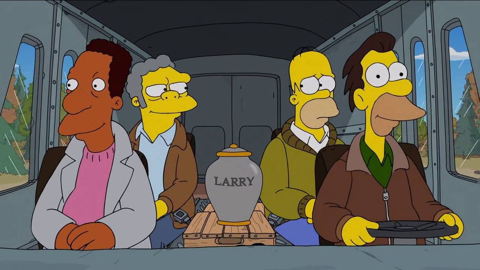 ‘Os Simpsons’: saiba quem é Larry Dalrymple, cliente fiel do Bar do Moe ...