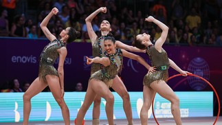 Conjunto do Brasil garante vaga em Paris-2024 e vai à final dos arcos no Mundial de Ginástica ...