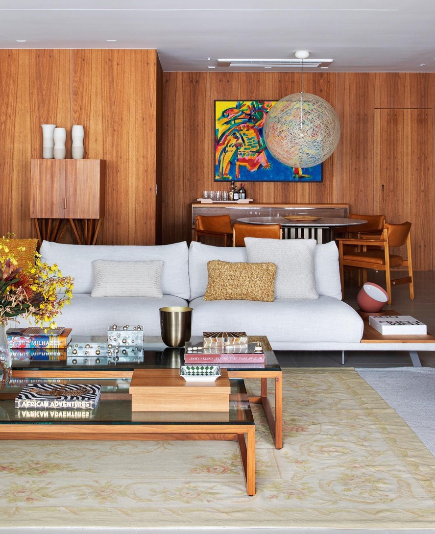 Produtora Deborah Montenegro transforma sala de estar com design e ...