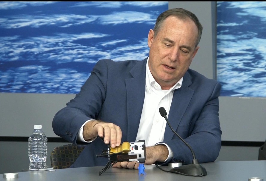 Sonda americana Odysseus pode ter pousado de lado