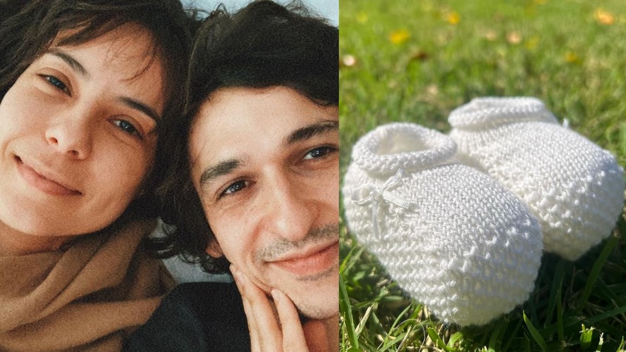 Andréia Horta anuncia gravidez: 'Vem chegando a nossa filha'