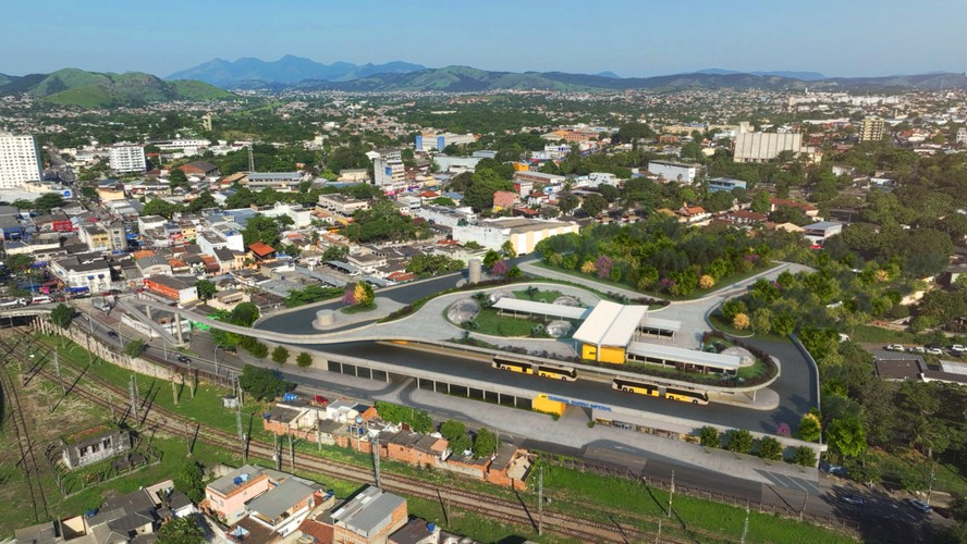 Obras do novo terminal do BRT em Santa Cruz devem ir até 2027; confira ...