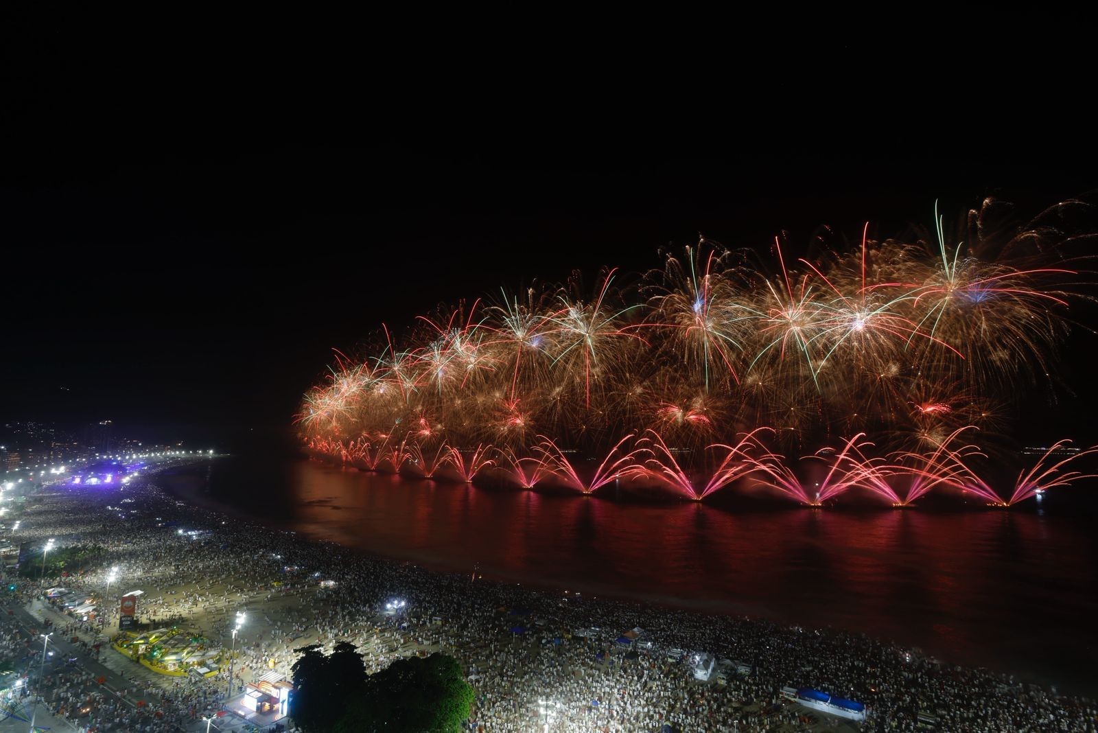 Réveillon 2026 no Rio reuniu 5,1 milhões de pessoas, diz prefeitura