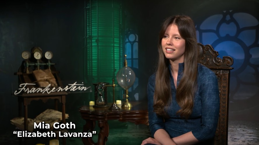 Estrela de 'Frankenstein', Mia Goth exalta a avó brasileira Maria ...